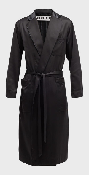 CDLP - Men's Home Robe w/ Satin Piping