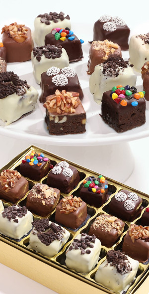 Chocolate Covered Company - Assorted Ultimate Brownie Bites