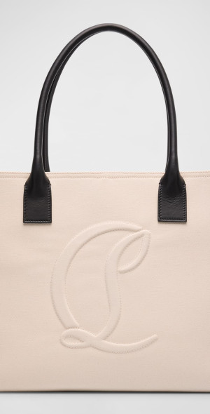 Christian Louboutin - By My Side Large Canvas Tote Bag