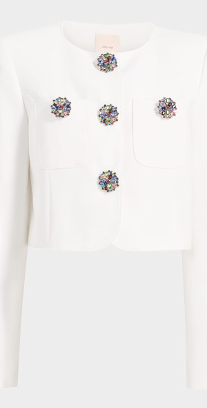Cinq a Sept - Auden Jeweled Crop Jacket