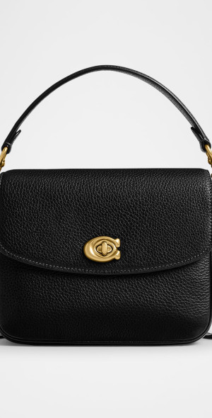Coach - Cassie 19 Polished Pebbled Leather Crossbody Bag