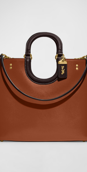 Coach - Rae Colorblock Leather Tote Bag