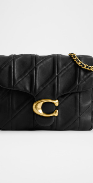 Coach - Tabby 26 Time Square Quilted Leather Shoulder Bag