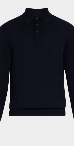 Colombo - Men's Wool Polo Sweater