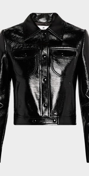 Courreges - Signature Vinyl Trucker Jacket
