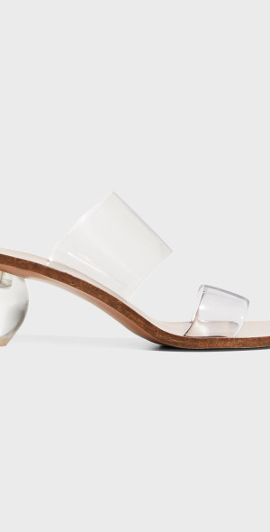 Cult Gaia - Jila Vinyl Slide Sandals