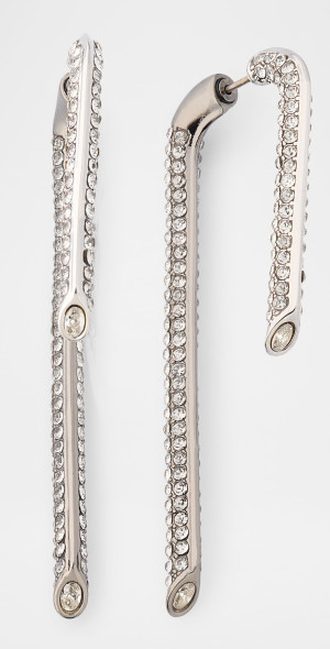 DEMARSON - Cece Pavé Crystal Earrings