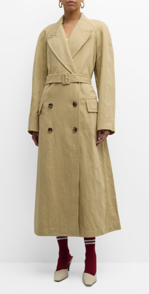 Dries Van Noten - Rugby Belted Trench Coat