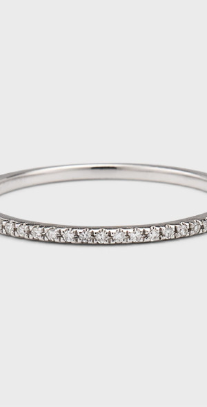 EF Collection - Diamond Eternity Stackable Ring