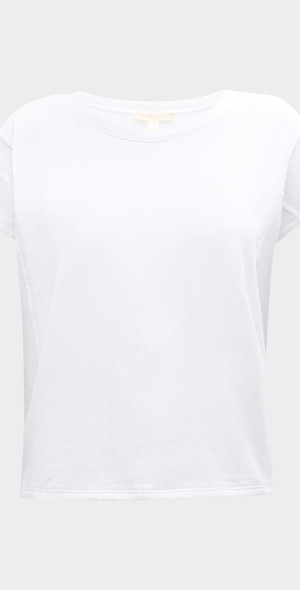 Eileen Fisher - Crewneck Organic Cotton French Terry Top