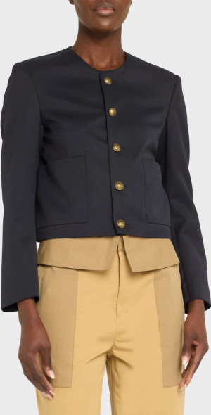 FRAME - Button-Front Jacket