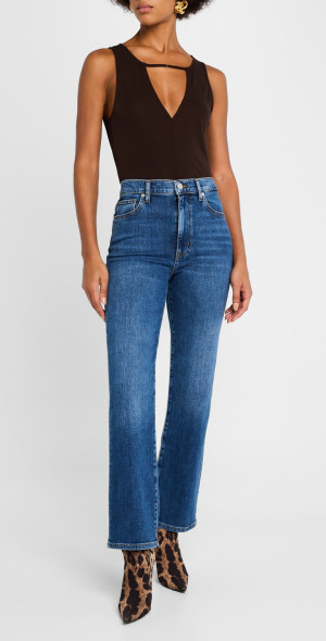 FRAME - Deep V Tank Top