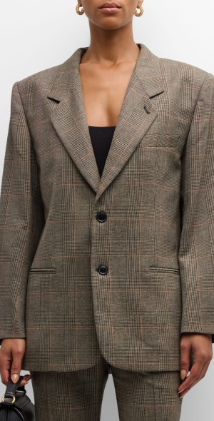 FRAME - Grandfather Check Blazer