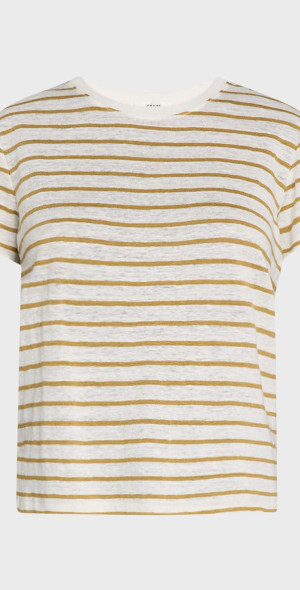 FRAME - Linen Baby Tee