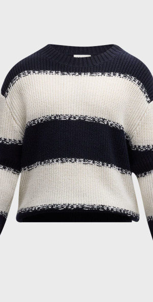 FRAME - Men's Striped Knit Sweater