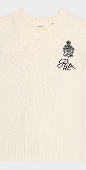 FRAME x Ritz Paris - x Ritz Paris Men's Cashmere Sweater Vest