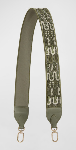 Furla - Fiona Arch Logo Recycled Jacquard Shoulder Strap