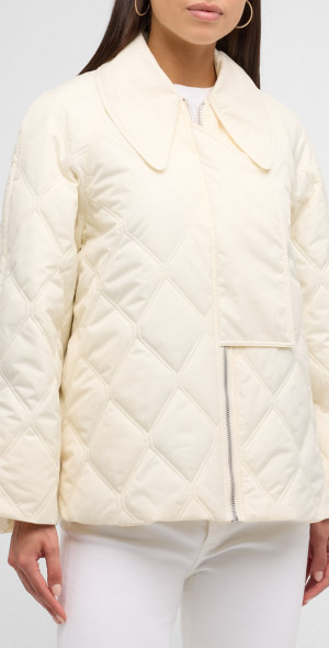 Ganni - Quilted Ripstop Jacket