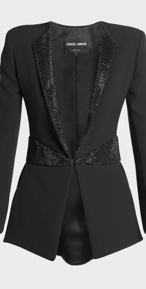 Giorgio Armani - Embellished Tuxedo Jacket