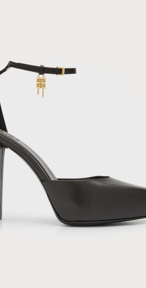 Givenchy - G Lock Platform Leather Pumps