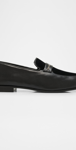 Givenchy - Men's Show Leather and Suede Penny Loafers
