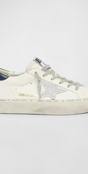 Golden Goose - Hi Star Platform Stud Leather Sneakers