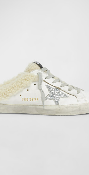 Golden Goose - Superstar Sabot Shearling Slide Sneakers
