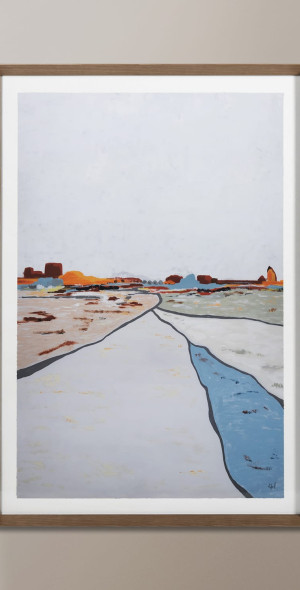 Grand Image Home - "Open Meadow 1" Digital Art Print by Kyle Goderwis