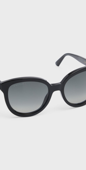 Gucci - GG1315S Polarized Round Acetate Sunglasses