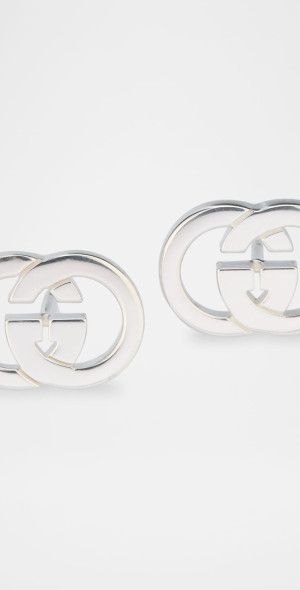 Gucci - Interlocking G Stud Earrings