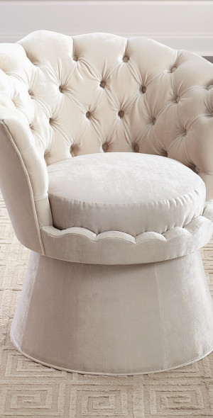 Haute House - Oralia Tufted Vanity Chair