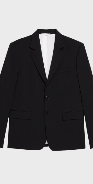 Helmut Lang - Men's Classic Wool Suit Jacket