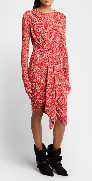 Isabel Marant - Zorah Draped Jersey Dress