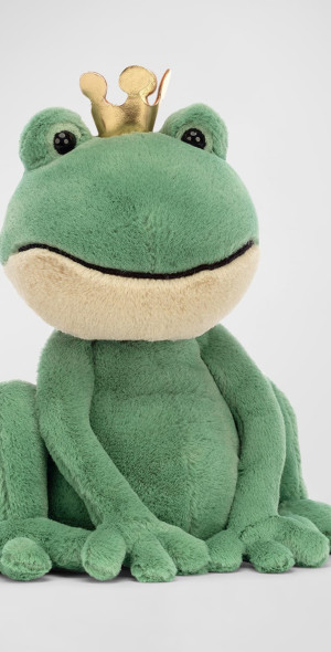 Jellycat - Fabian Frog Prince Stuffed Animal
