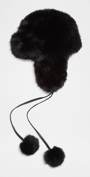 Jocelyn - Faux Fur Trapper Hat