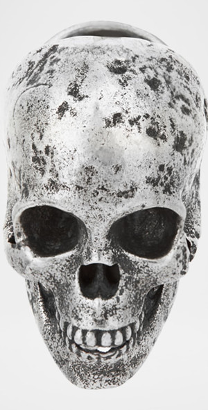John Varvatos - Men's Sterling Silver Skull Pin