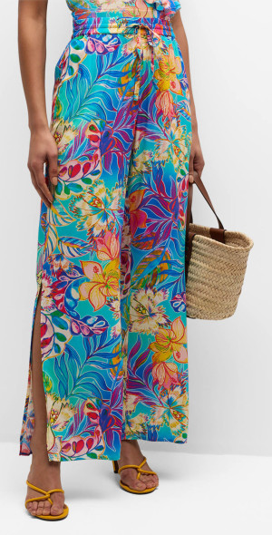 Johnny Was - Helena Split Beach Pants