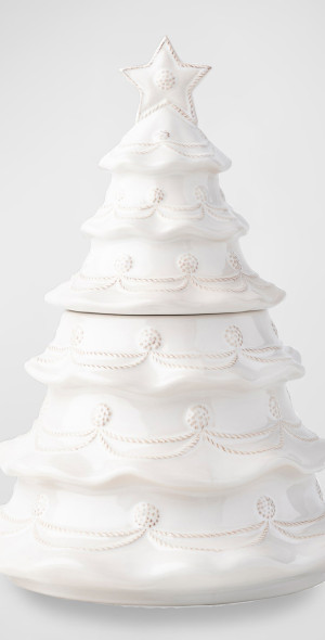 Juliska - Berry & Thread Christmas Tree Cookie Jar with Lid