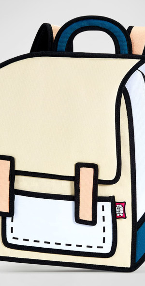 Jump from Paper - Kid's Spaceman Graffiti Backpack