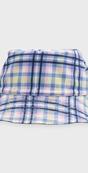 kate spade new york - garden plaid reversible bucket hat
