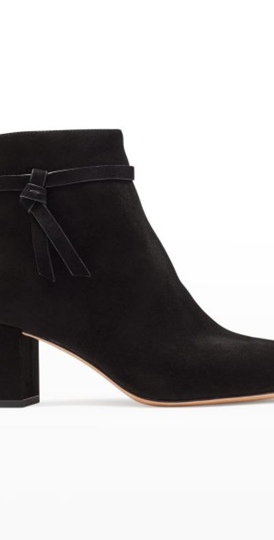 kate spade new york - knott mid-heel ankle boots