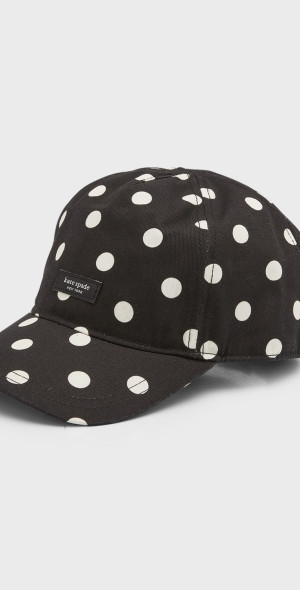 kate spade new york - spaced picture polka-dot bow baseball cap