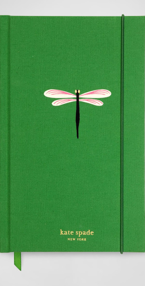 kate spade new york - Take Note Large Notebook, Dragonfly Flight
