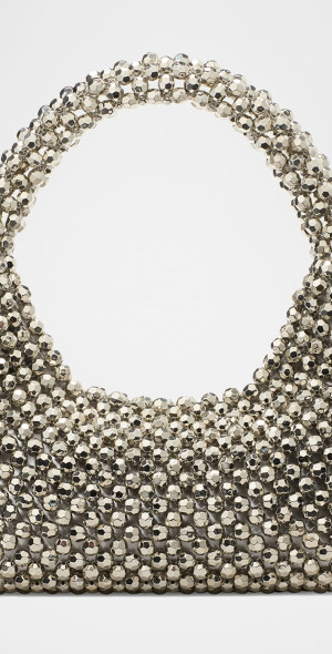 kate spade new york - twirl beaded top-handle bag