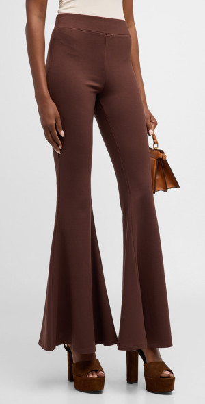 L'Agence - Kiki High Rise Flared Pull-On Pants