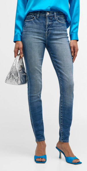 L'Agence - Monique Ultra High-Rise Skinny Jeans