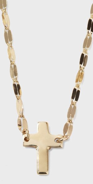 LANA - 14k Mini Cross Necklace