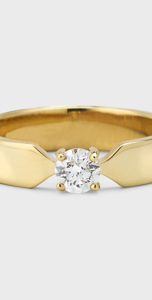 LANA - Vanity Solo Tension Diamond Ring