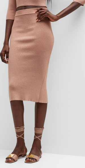 Le Superbe - Knit Pick Pull-On Midi Skirt