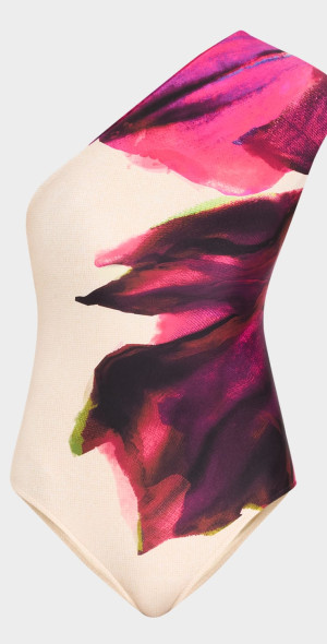 Lenny Niemeyer - Botanique Shoulder Loop One-Piece Swimsuit